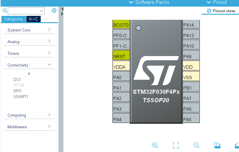 stm32f030f4p6用io模拟usb通讯-电子芯吧客（www.icxbk.com）